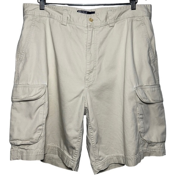 Polo Ralph Lauren | Shorts | Polo Ralph Lauren Mens Size 38 Khaki Cotton Chino Cargo Pockets ...